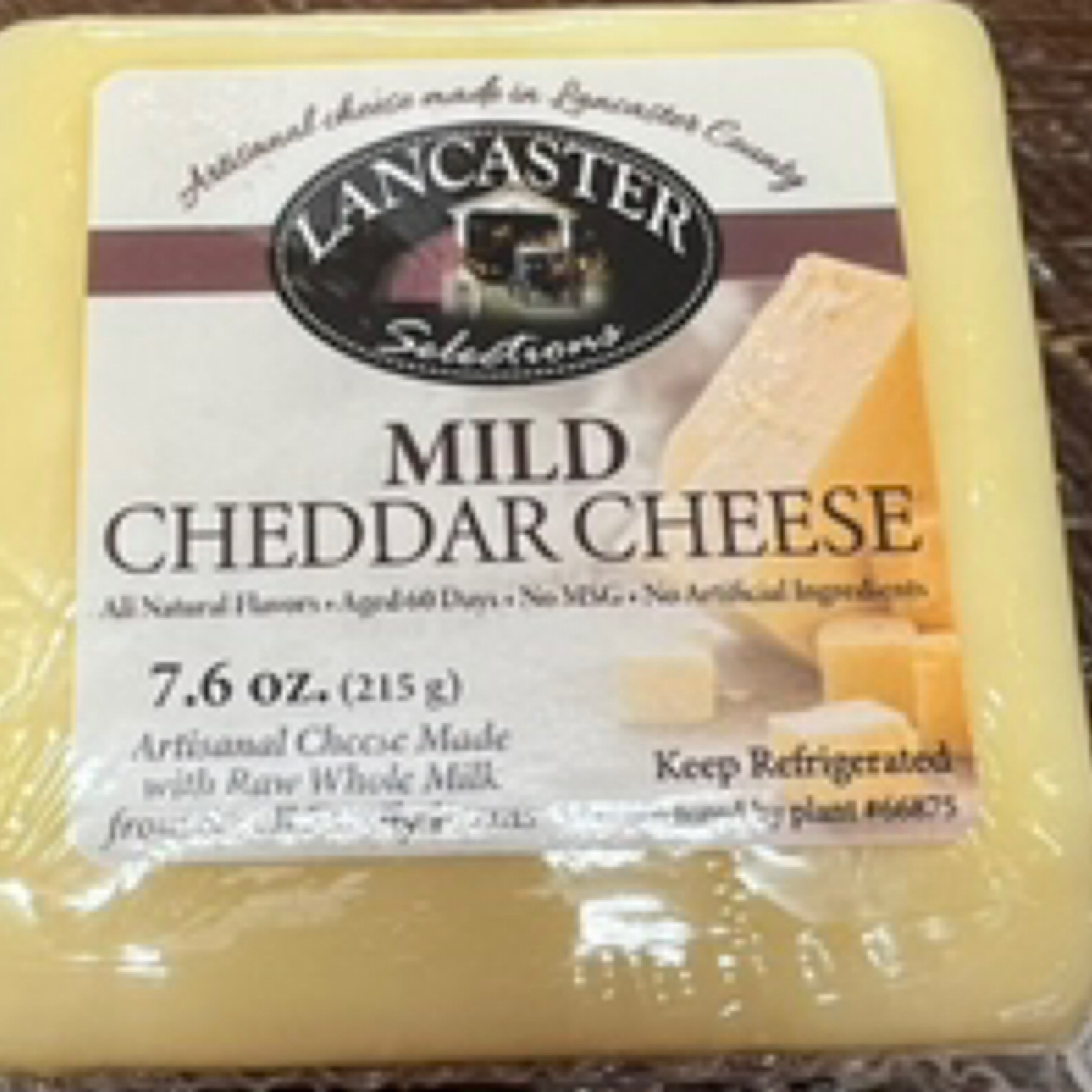 Lancaster Mild Cheddar Cheese | WINOLA FARM BEEF