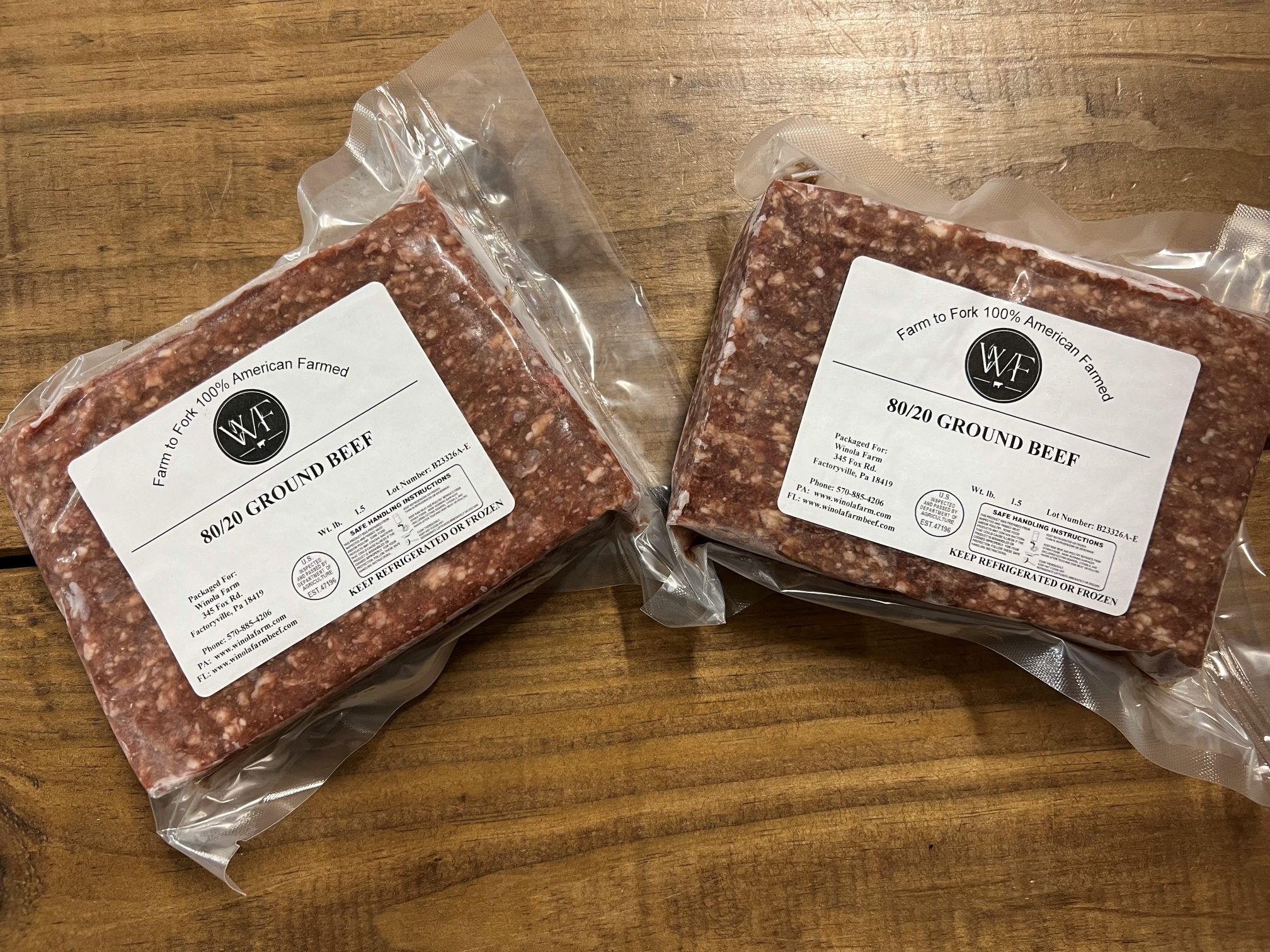 Ground Beef 80/20 | WINOLA FARM LLC